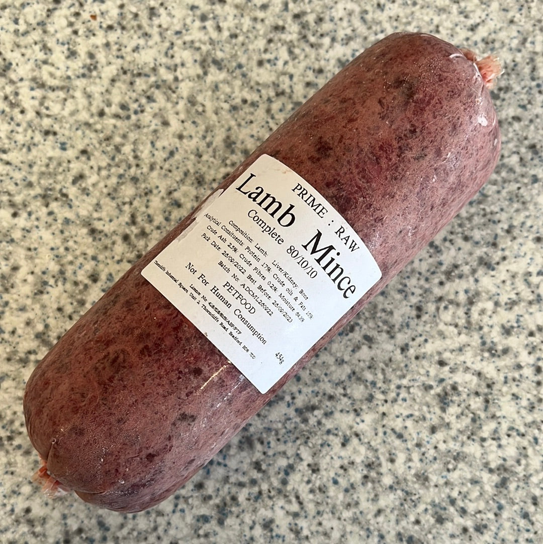 Prime Lamb 454g – All Raw Ltd